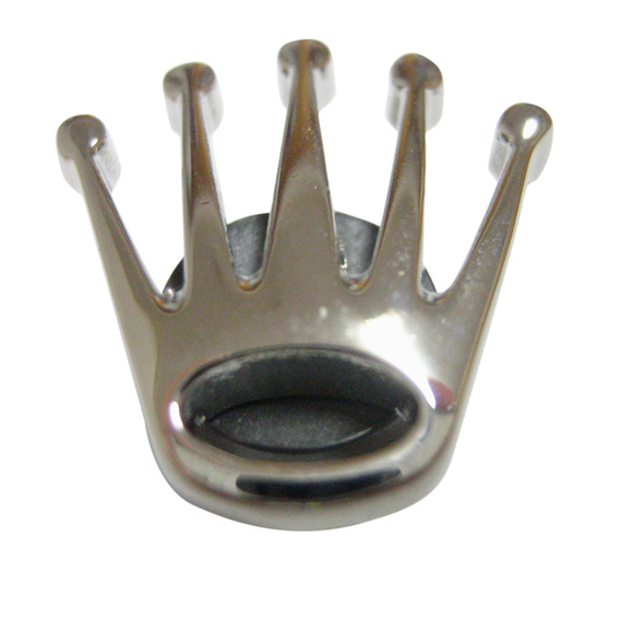 Kiola Designs | Other | Silver Toned Pointy Crown Magnet | Poshmark